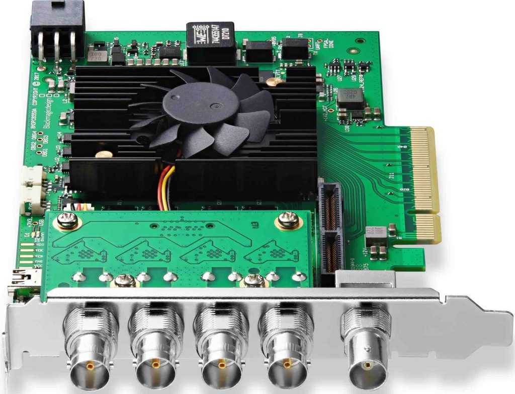BLACKMAGIC PRESENTA DeckLink 8K Pro - Digital Production