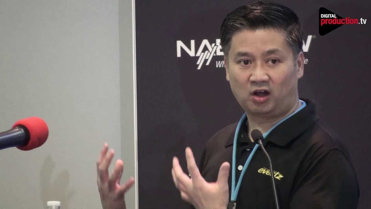 NAB 2018 Evertz Press Conference Bob Fung - Digital Production