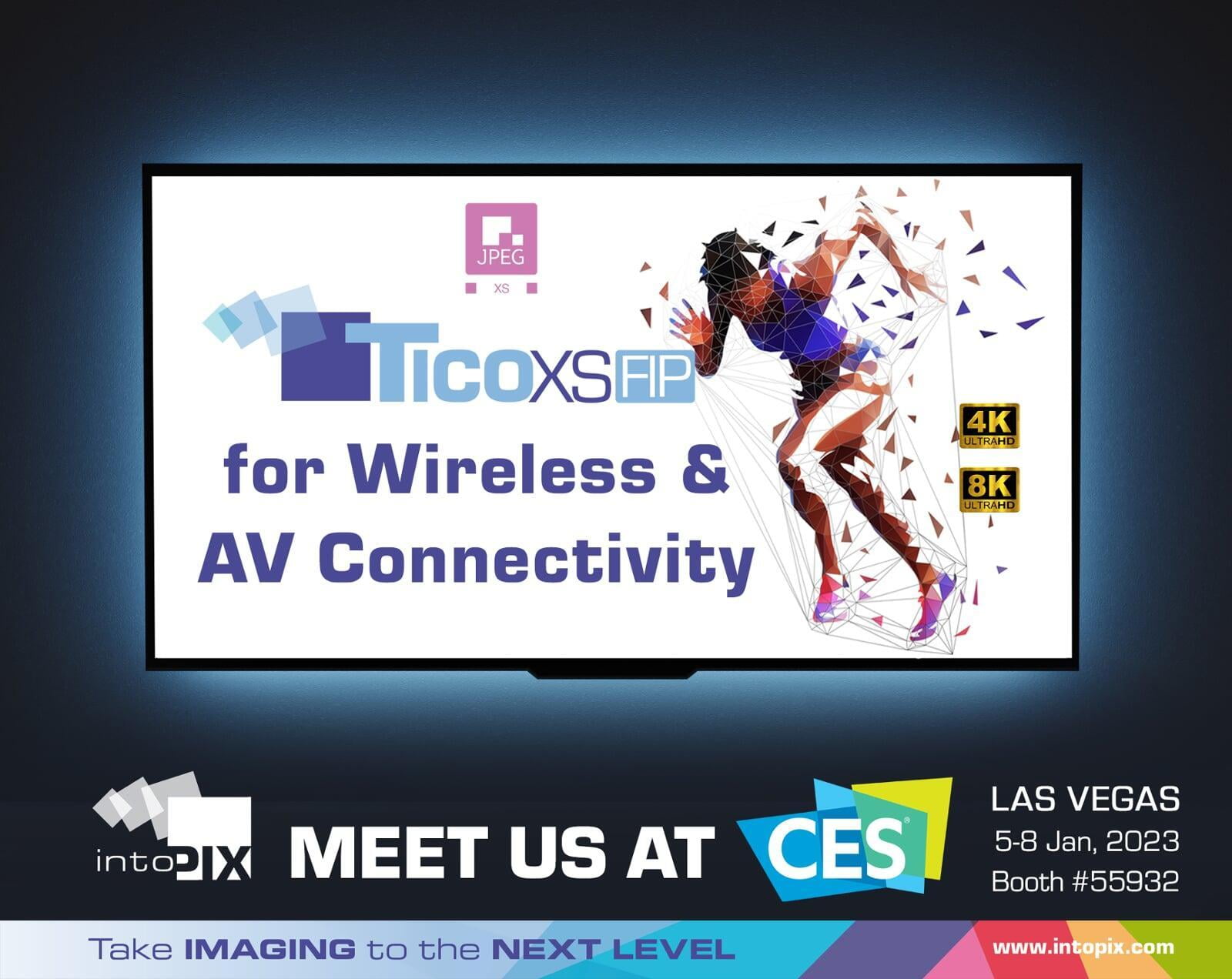 INTOPIX AL CES 2023: I NUOVI STANDARD E LE NUOVE TECNOLOGIE DI COMPRESSIONE VIDEO
