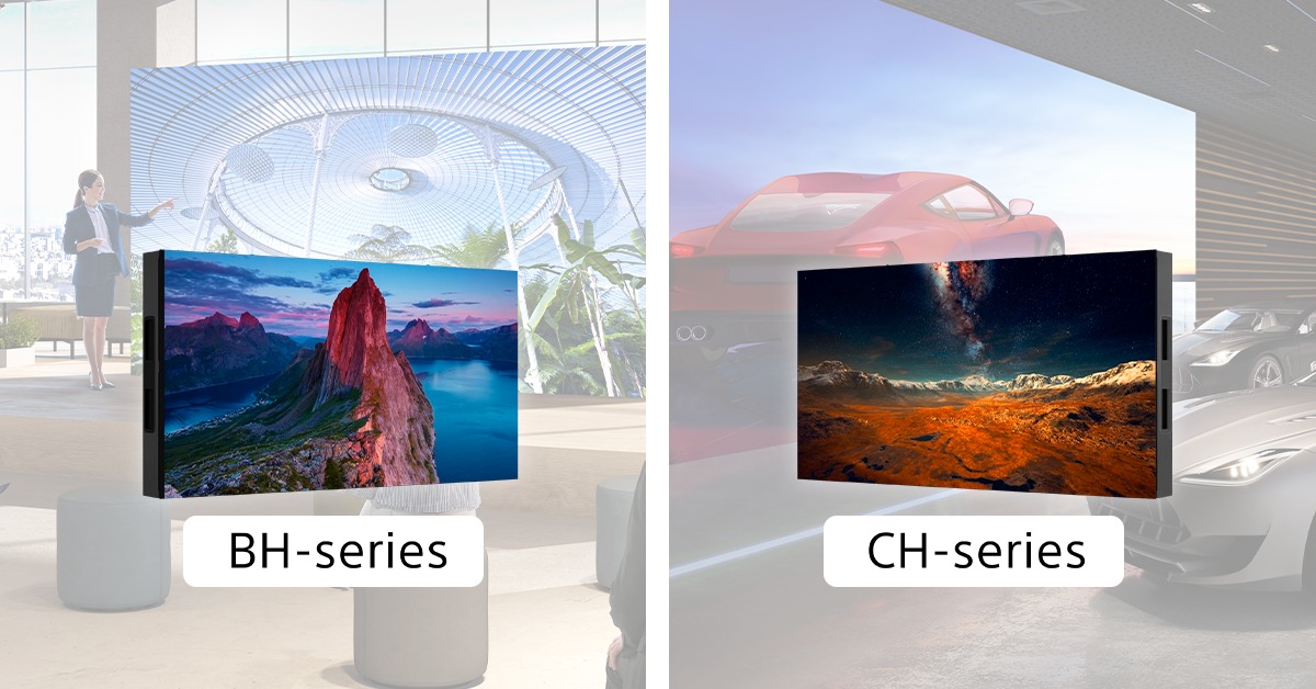 SONY ANNUNCIA I DISPLAY CRYSTAL LED SERIE BH E CH